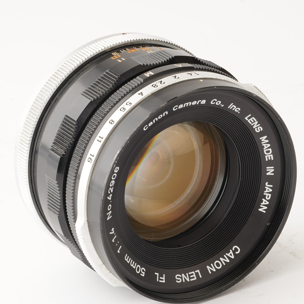 Canon FL 50mm f/1.4 FL mount – Natural Camera / ナチュラルカメラ