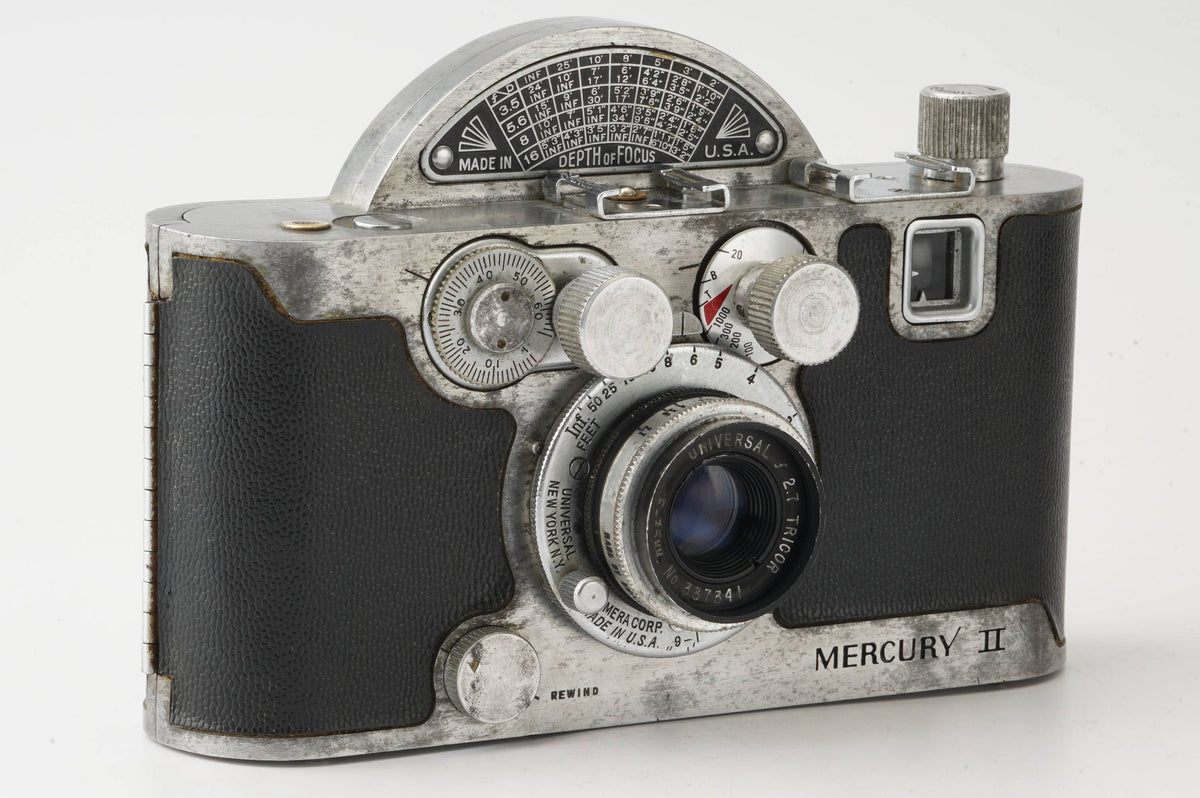 Universal MERCURY II MODEL CX / TRICOR 35mm F2.7 – Natural Camera ...